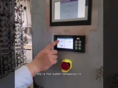 근원 저온 살균기 파이프라인 터빈 UHT 살균 기계 50L/100L/220L