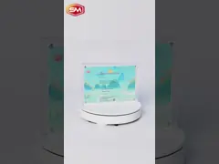 High Transparent Double Side Lean Acrylic Magnetic Photo Frame