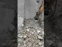 China Excavator Rotary Drum Cutter Attachment For 5-20 Tons Excavator PC200-10 EX130 ZX130 PC100 for sale