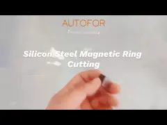 Silicon steel magnetic ring cutting machine
