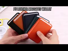 Custom Slim Magsafe Wallet Card Holder For Mobile Phone