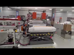 Auxiliary Device for EVA/POE film extrusion line ：Automatic core extraction equipment