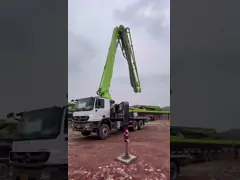 Zoomlion 47m Betonpomp Truck Direct verkocht Totaal Gewicht 40700kgs Voedingshoogte 1400mm