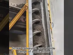 Industrial Stainless Steel Auger Shaftlesss Mall Screw Conveyor with OEM Custom Design