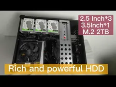 7PCIE Portable IPC Industrial Personal Computer Rugged Embedded PC Systems