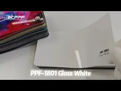 PPF-1801 Gloss White Colour, 8mil Colour Change Paint Protection Film