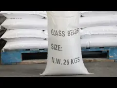 Glass beads for road marking