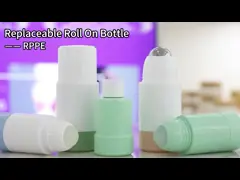 75 ml de gel líquido PCR reciclado y ecológico, anti picazón, recargable en una botella de plástico de 50 ml