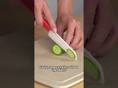 Small Fruit Knife 5 Inch Unbreakable Ceramic Kitchen Knife with Sheath by MIDDIA