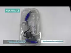 High flow nasal oxygen cannula