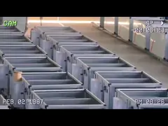 China Welded Galvanized Steel Rooftop Air Handling Unit Commercial Air Handler Unit for sale