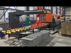 China Slab Granite Loading Unloading Machine Emergency Stop Push Button Servo Driven for sale