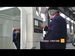 China CK6180 Heavy Duty CNC Lathe Machine Heavy Duty Flat Bed Cnc Lathe for sale