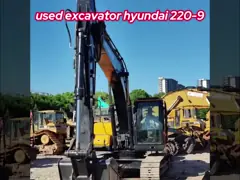 Used Hyundai R220LC-9S Excavator 22 Ton Korea Used Hyundai 220 Mining Digger