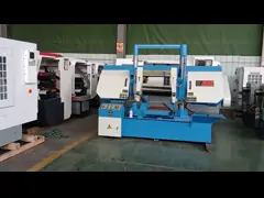 3KW Metal Band Saw Machine with Hydraulic Clamping 69m/min Blade Speed 0°~45° Cutting Angle