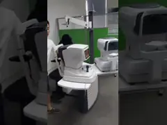 China Ophthalmic Unit combined table and chair table combined units LED lamp 24V 3W Three  instruments Arm up and down for sale