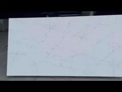 Simple Line White Quartz Stone High End Eco Friendly And Healthy