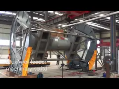 金属コンテナと構造を転覆する目的のビームターンオーバーマシン