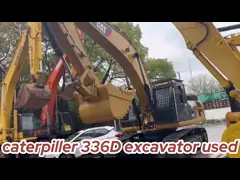 200 kW Caterpillar 336D Excavator Made in Japan 2020 Year Model Transport Width 3.19 m