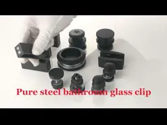 China 8-12MM Clear Color Sliding Shower Door Hardware with SS304 Tempered Glass Accessories for sale