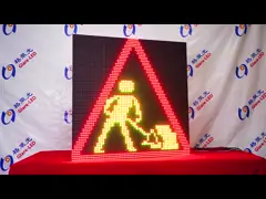 China City Roadside Variable Message Sign P10 P16 P20 City Road Gantry Top Variable Message Sign Full Color LED display for sale