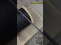 Armored fiber cable jacket production line