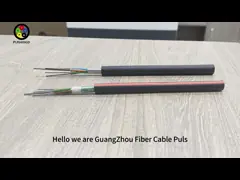 China GYTA Outdoor Fiber Optic Cable Single Mode Armored PE Jacket for sale