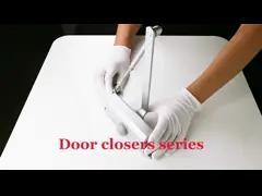 China 180 Degree Open Two Speed Soft Closing Hydraulic Door Closer for 45-55kg Doors for sale