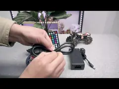 4핀 RGB 라이트 스트립 컨트롤러, 지능형 블루투스 음악 44키 리모컨