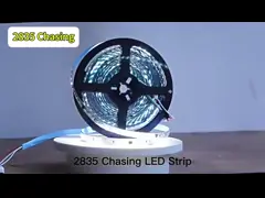China 24v Addressable Single Color LED Strip , Self-Adhesive 2835 Linear Light 120 Leds/M 8mm for sale