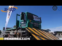 China M50 K12 Mobile Road Blocker Wedge Barrier System IWA PAS Impact Tested for sale