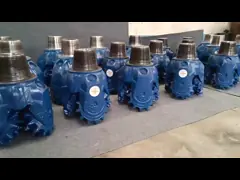 China Three Cone Rock Mill Tooth Drill Bit For Oil Rig And Drilling Water Wells for sale