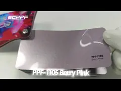 PPF-1105 Berry Pink  Colour, 8mil Colour Change Paint Protection Film