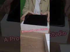 휴대용 8인치 터치 스크린 라이브 스트림 비디오 믹서 인코더 방송 장치