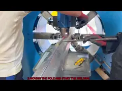 автоматическая сварка световых столбов