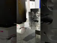 ZSK43 twin screw extruder barrel inspection