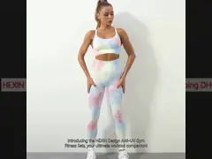 HEXIN Design Anti-UV Gym Fitness Set con spedizione rapida DHL UPS TNT FedEx KCS EMS