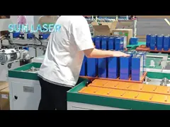 Cina Macchina di saldatura laser a batteria al litio cilindrica 6000W Macchina di saldatura laser a batteria con monitor Ccd in vendita