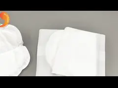 China 6 Layers Disposable Breast Pad Cellulose White Decorative Border Print LOGO for sale