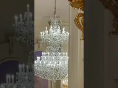 chandeliers for two story foyers