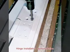 hinge installtion