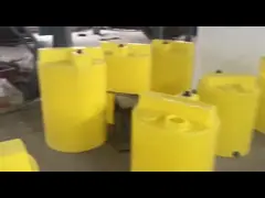 China Rotational Poly Plastic 100 Gallon Mixing Tank With Agitator for sale