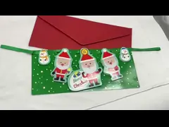 3D music greeting card