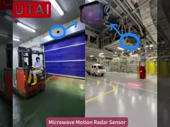 China IP65 Motion Detection Sensor For Industrial High-Speed Doors Forklift Vehicle Detection for sale