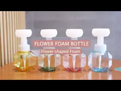 シャンプー洗浄のための花形40 / 400PP泡剤ポンプ