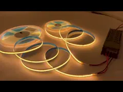 480LEDS 90Ra Dimmable 12W/M COB LED Strip voor verlichtingsoplossingen CE/RoHS gecertificeerd