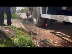 wet and dry road sweeper