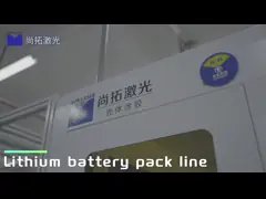 China Single/Double Group Compatible Automatic Assembly Line for Prism Battery Modules for sale