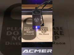 ACMER Laser Cutting Machine 33W High Speed With Automatic Air Assist System