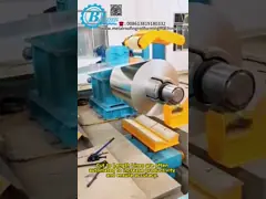 China High Precision Cut To Length Line Metal Sheet Cutting Machine / Sheet Metal Slitter Machine for sale